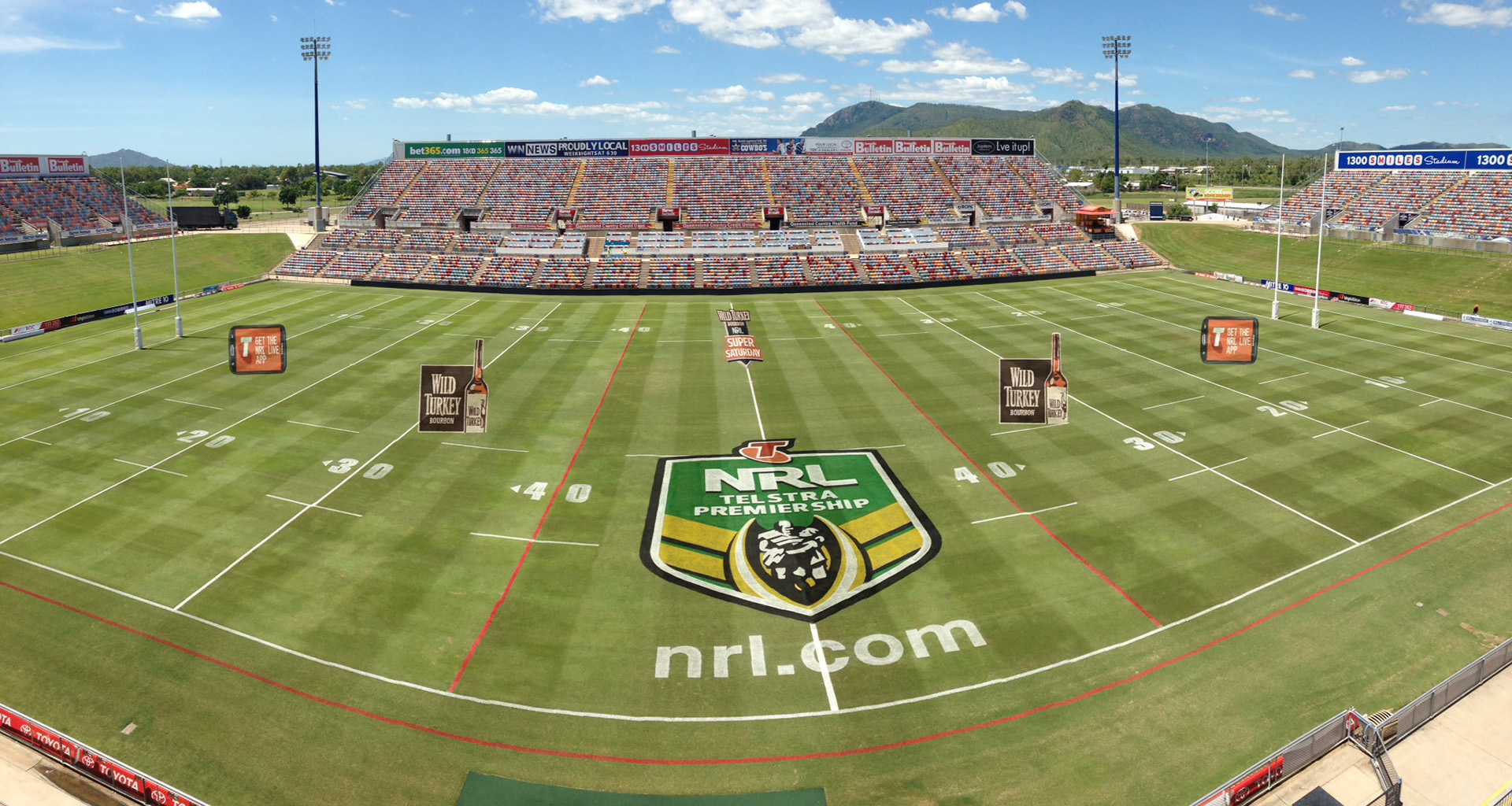Best Signs | Grass Signage – NRL Premiership full shot